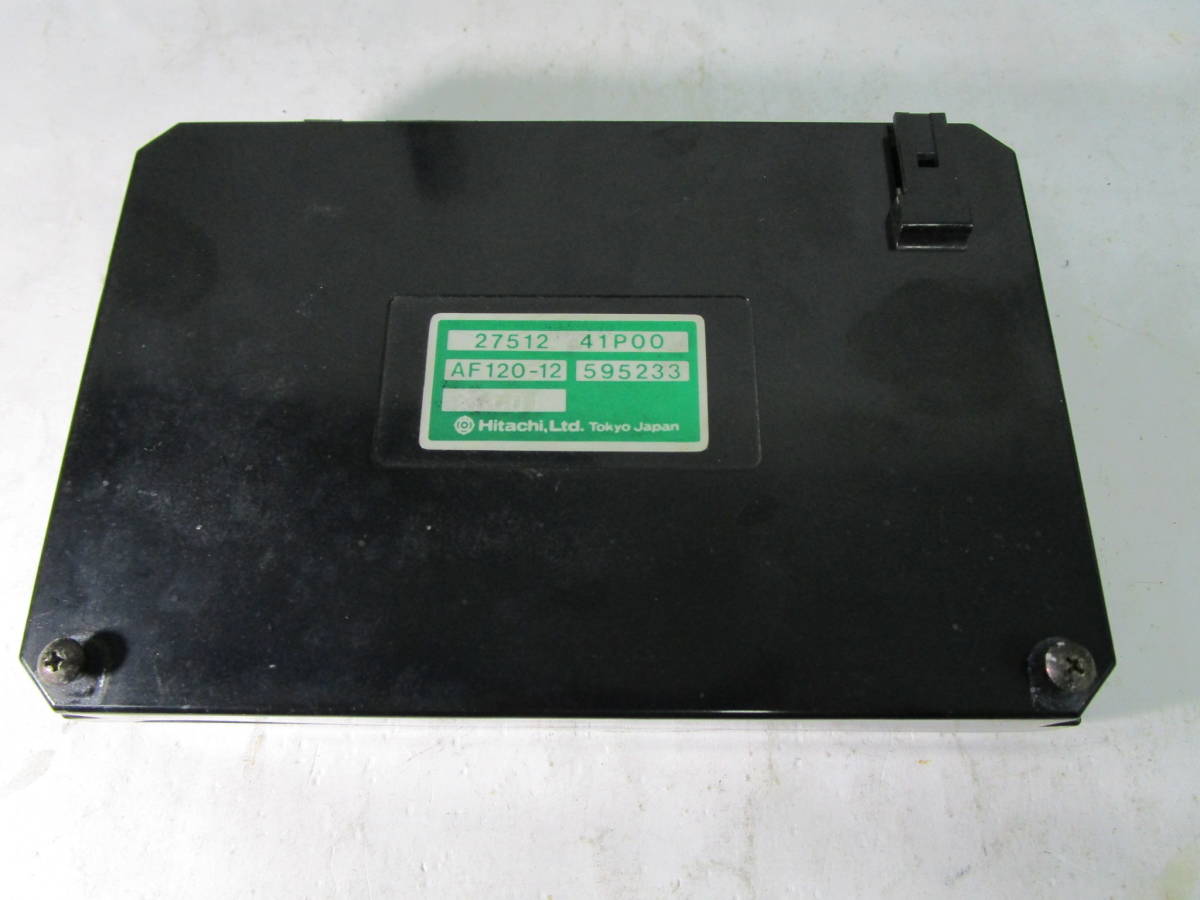 【目立った傷や汚れなし】Z32 フェアレディZ 前期 純正 エアコンアンプ コントローラー 27512-41P00 検：ヒーター AC A/C ...