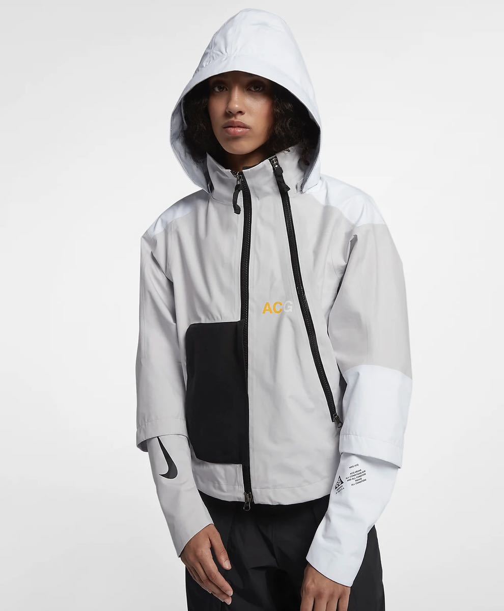 NIKE LAB ACG ALPINE JACKET GORE-TEX 851978-010 XS ACRONYM FCRB OFF ...