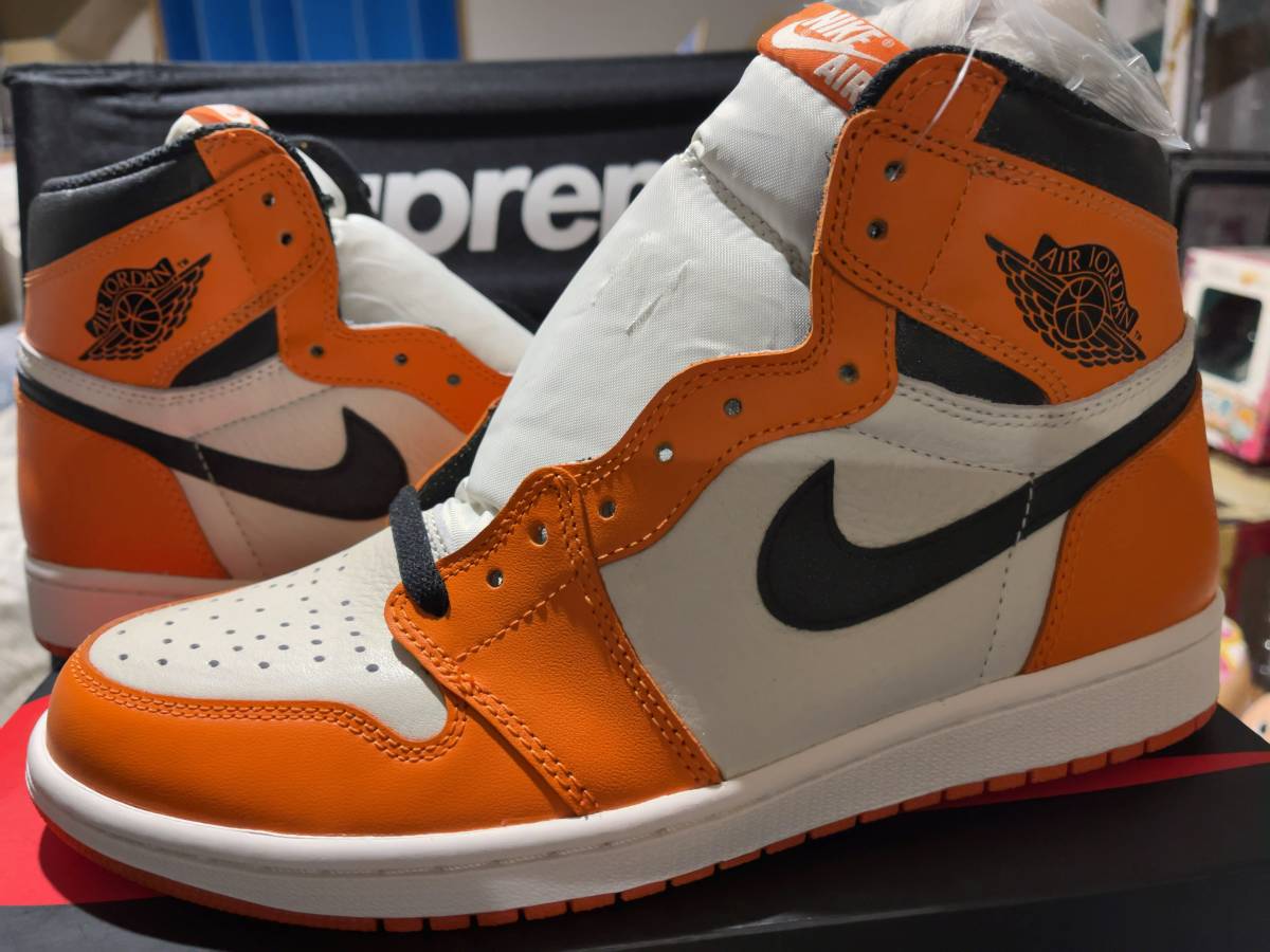 【未使用に近い】本物/2022年 NIKE WMNS AIR JORDAN1 RETRO HIGH OG 希少STARFISH ...