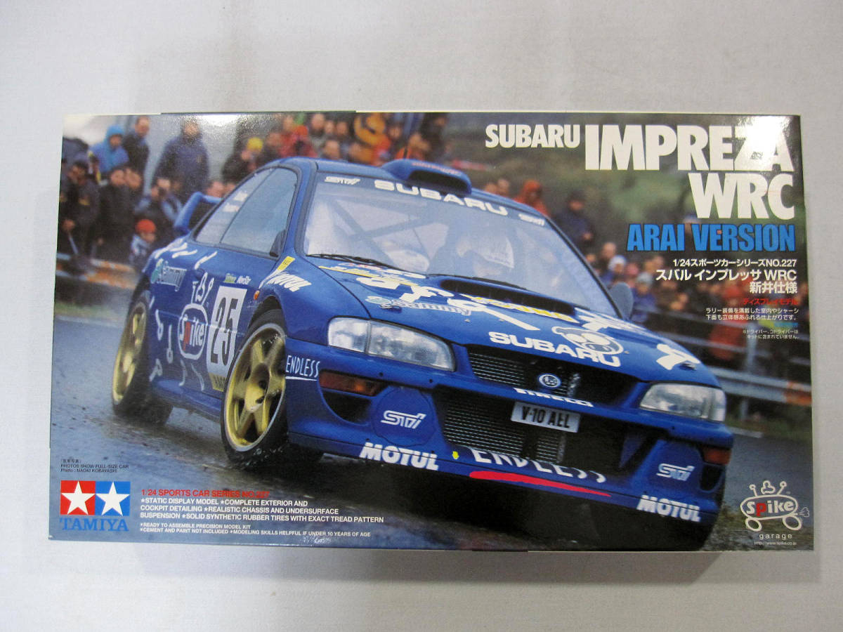 【未使用】 タミヤ 1/24 スバル インプレッサ WRC 新井仕様 ARAI VERSION 未使用の落札情報詳細 - Yahoo!オークション落札価格検索 オークフリー