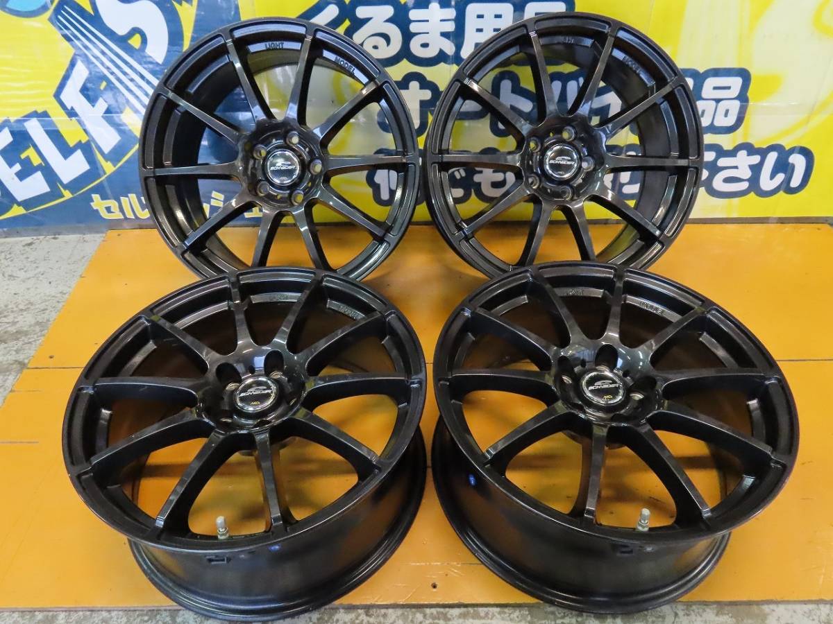 【未使用】18インチ 5H114.3 8.0J 8J+35 5穴 シュナイダー スタッグ ホイール 1本 ストロングガンメタ MID SCHNEIDER StaG MAの落札情報詳細 ...