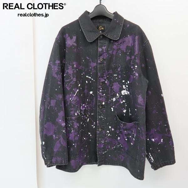 【やや傷や汚れあり】☆needles/ニードルス 19AW D.N. Coverall 10oz Denim Paint カバーオール ...