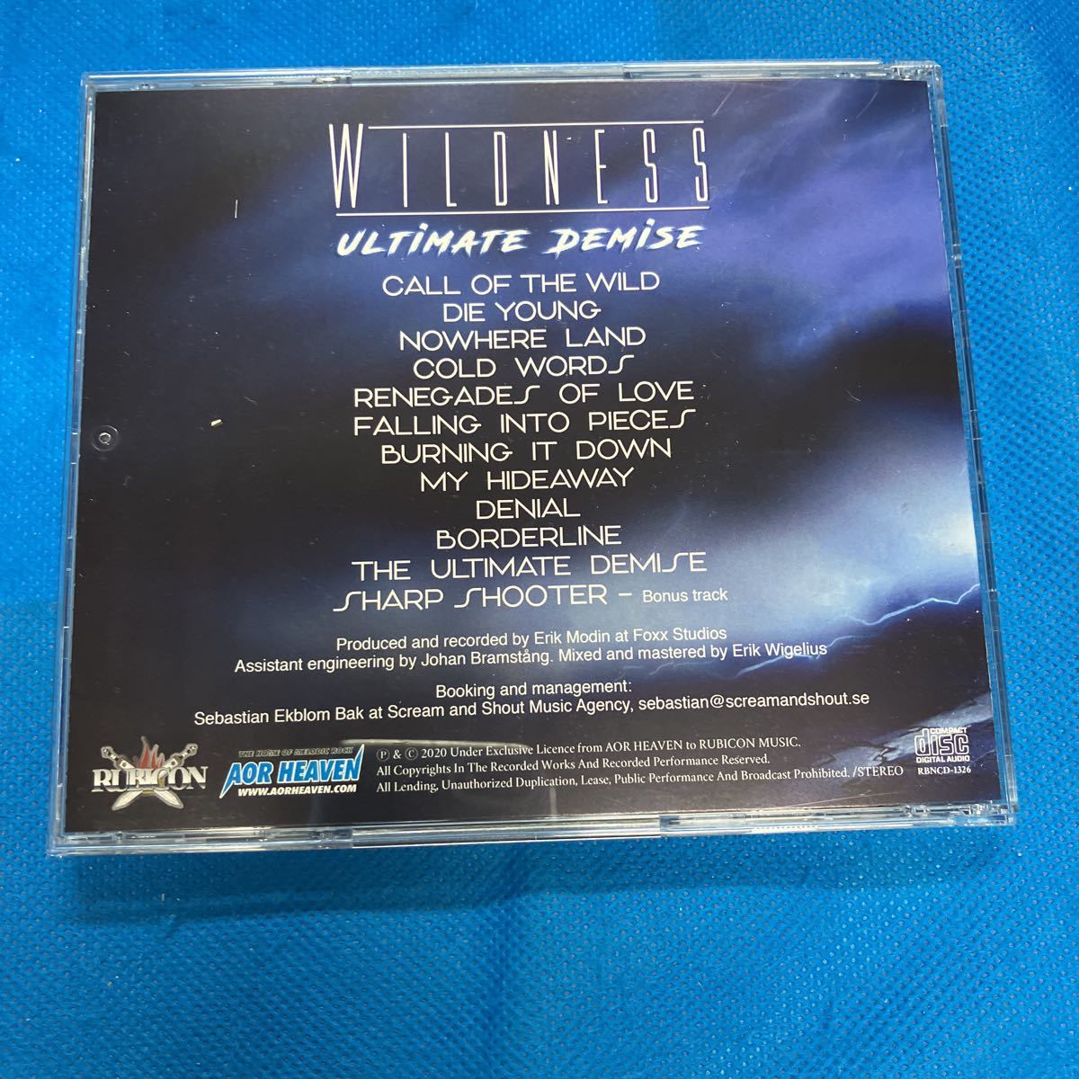 【目立った傷や汚れなし】国内盤 ワイルドネス wilderness / アルティメイト・ディマイズ ultimate demiseの落札情報 ...