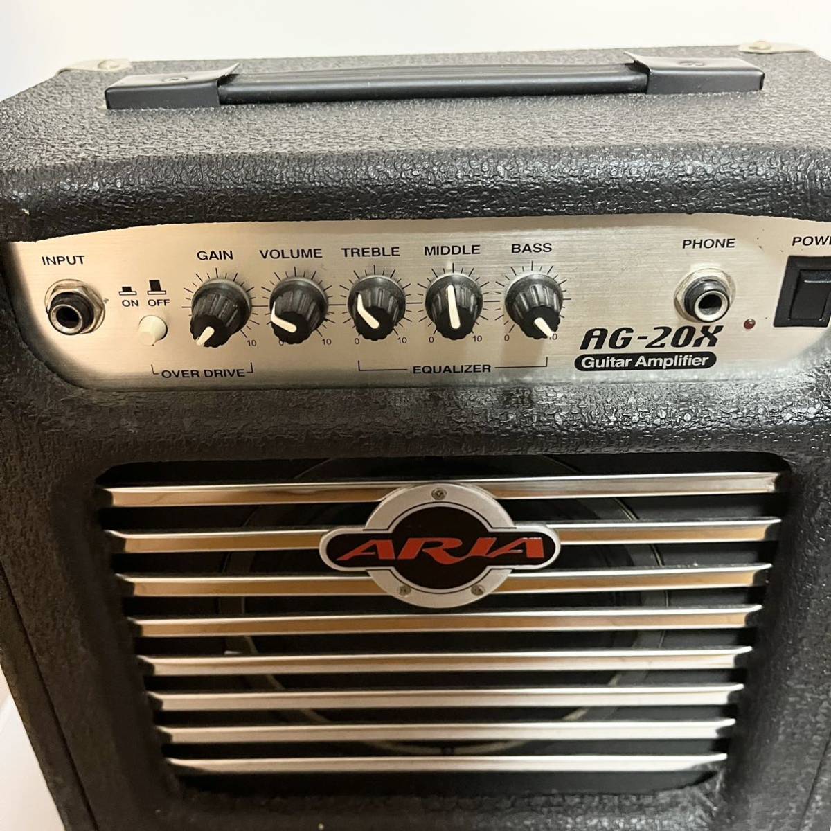 【やや傷や汚れあり】ARIA Guitar Amplifier AG-20X ギターアンプの落札情報詳細 - ヤフオク落札価格検索 オークフリー