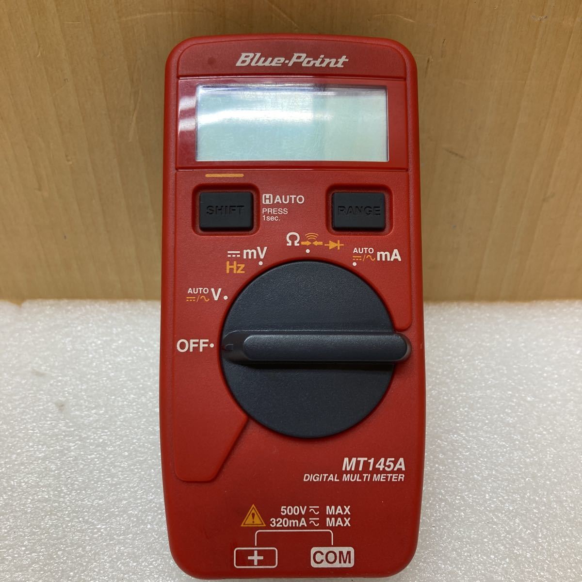 【傷や汚れあり】YK1797 Blue-point ブルーポイント デジタルマルチメーター MT145A 通電確認済み 本体のみ 現状品 0325の落札情報詳細 - Yahoo!オークション ...