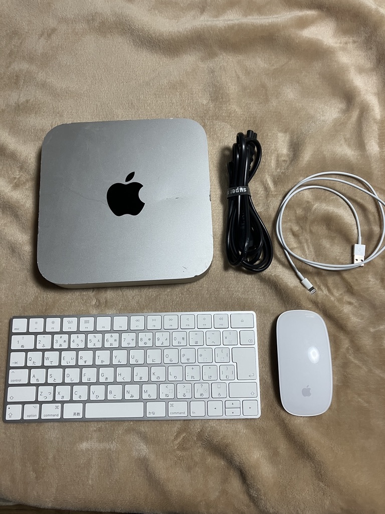 【傷や汚れあり】Mac mini M1 2020 RAM:8GB/SSD:512GB + Magic Keyboard + Magic ...