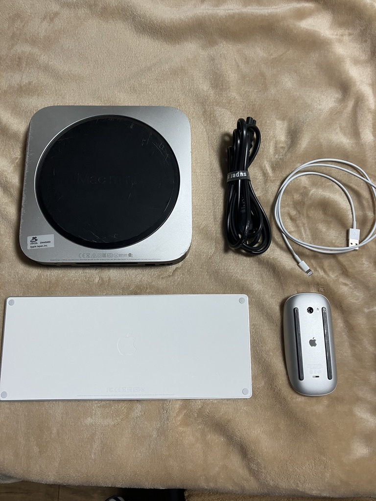 【傷や汚れあり】Mac mini M1 2020 RAM:8GB/SSD:512GB + Magic Keyboard + Magic ...