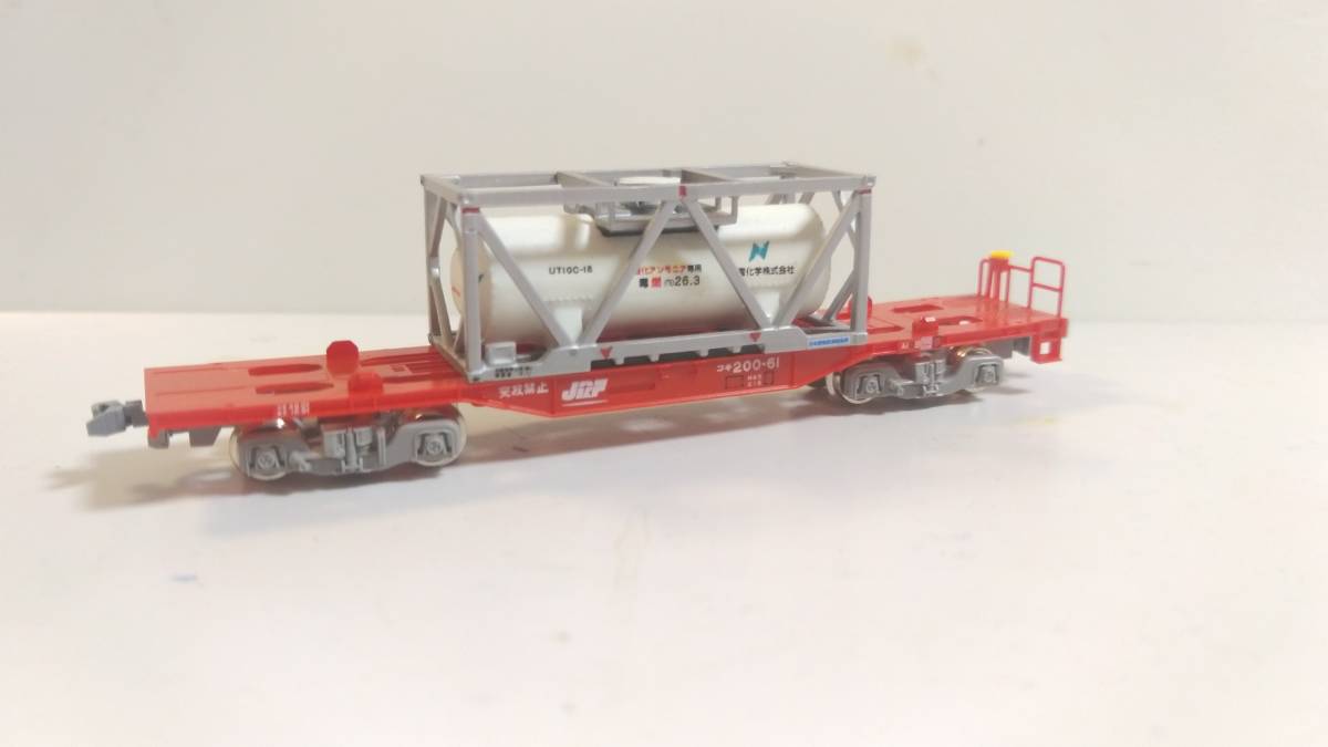 【目立った傷や汚れなし】1円～。Nゲージ用 UT10Cタンクコンテナ(液化アンモニア専用)1個の落札情報詳細 - ヤフオク落札価格検索 オークフリー