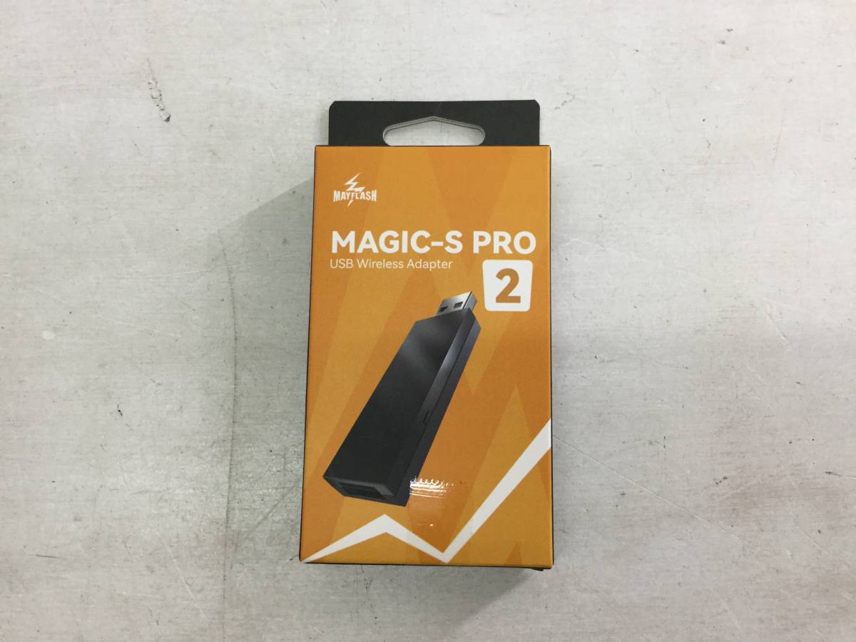 【傷や汚れあり】【#51】Mayflash MAGIC-S PRO 2 ワイヤレス コントローラー アダプター PS4 PS3 Switch ...