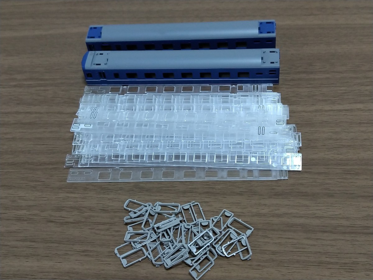 【目立った傷や汚れなし】【ジャンクパーツ大量！】TOMIX トミックス 98784/98785を従来仕様に！ JR 国鉄 ブルートレイン 14 ...