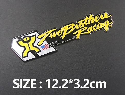 【未使用】B品処分！Two Brothers Racingマフラーステッカー CBR600/1000RR レブル250/300/500 ...