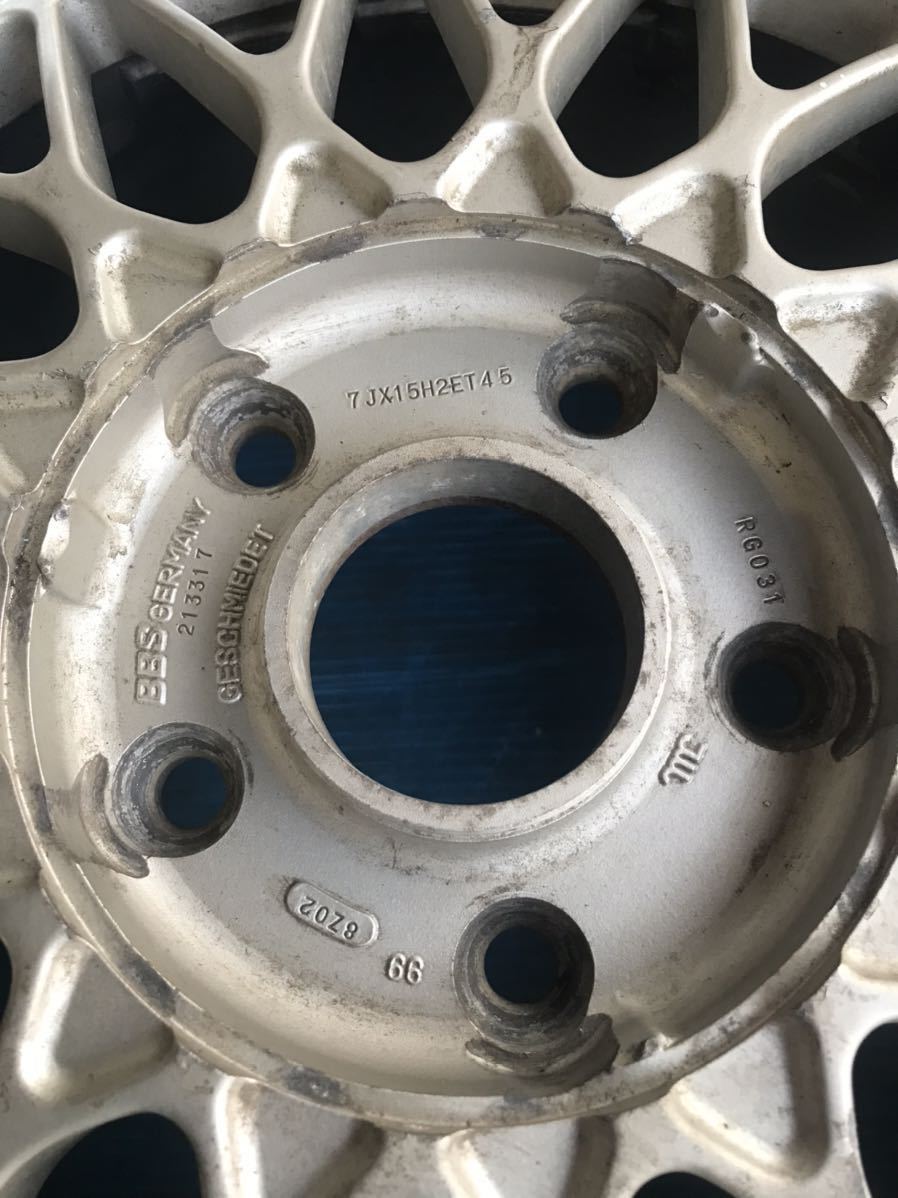 【傷や汚れあり】BBS RG031 サイズ15x7J OFF45 H5 PCD114.3 ハブ径約59mm 1本のみ 傷汚れあり 画像でご判断の落札情報詳細 - Yahoo!オークション落札 ...