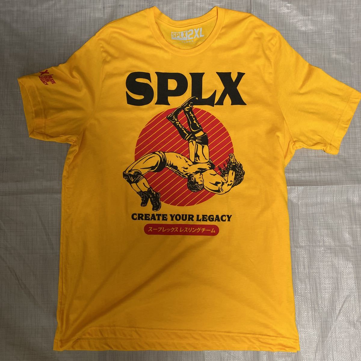 【未使用】プロレス SPLX ザックセイバーjr プリンス・デヴィット ジェフ・コブ Tシャツ黄2XL 海外購入 新品未使用の落札情報詳細 ...