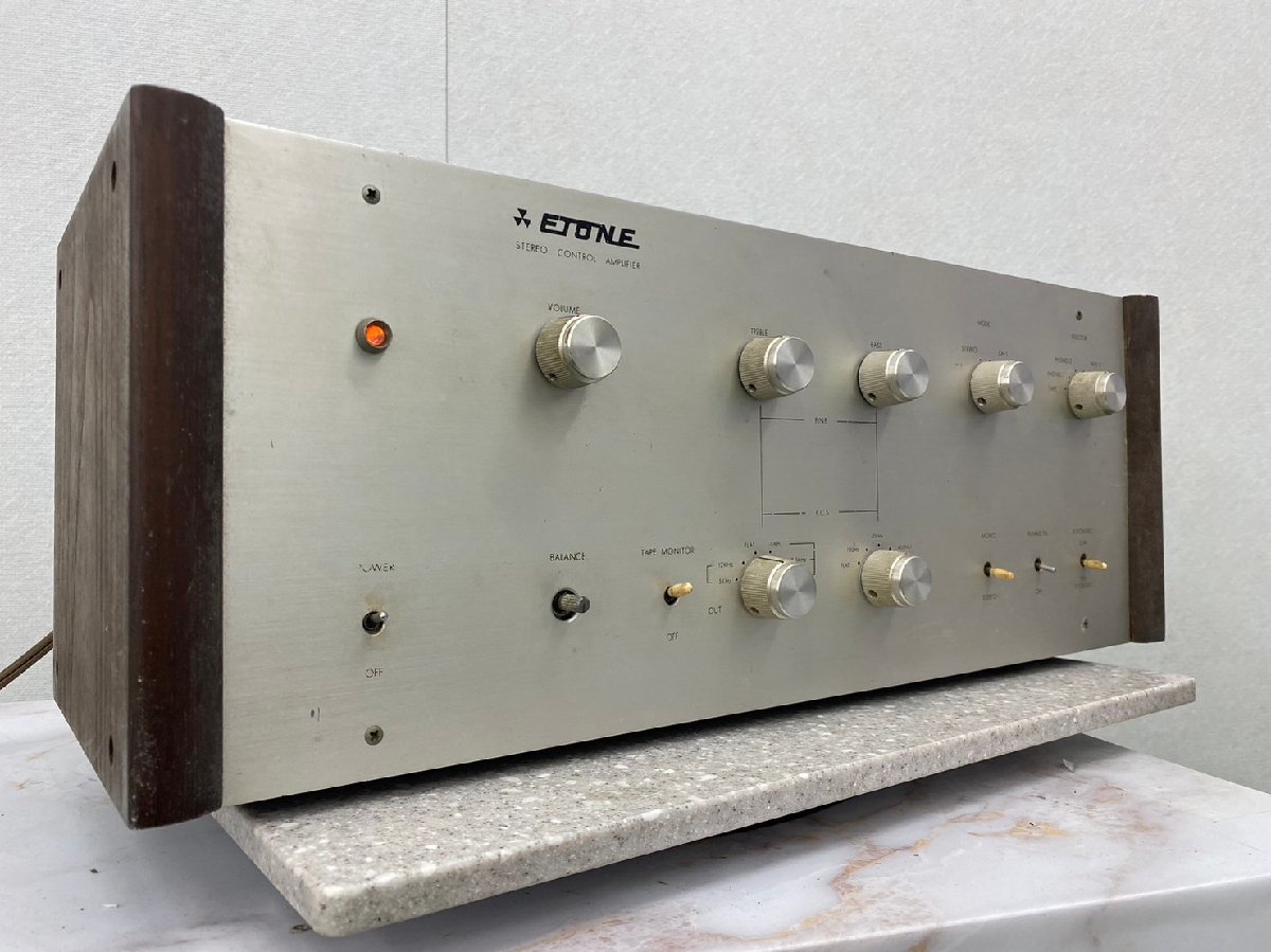 【傷や汚れあり】 t939 ジャンク★ETONE エトーン ETC-1020D ステレオコントロールアンプの落札情報詳細 - Yahoo ...