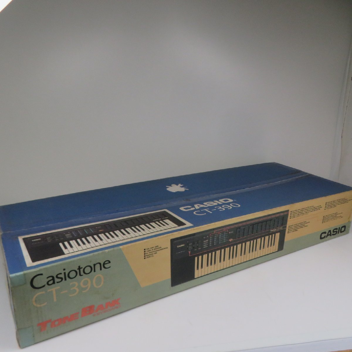 【未使用】【新品未使用】 CASIO TONEBANK ELECTRONIC PIANO CT-390 カシオ キーボード 電子ピアノ トーン ...