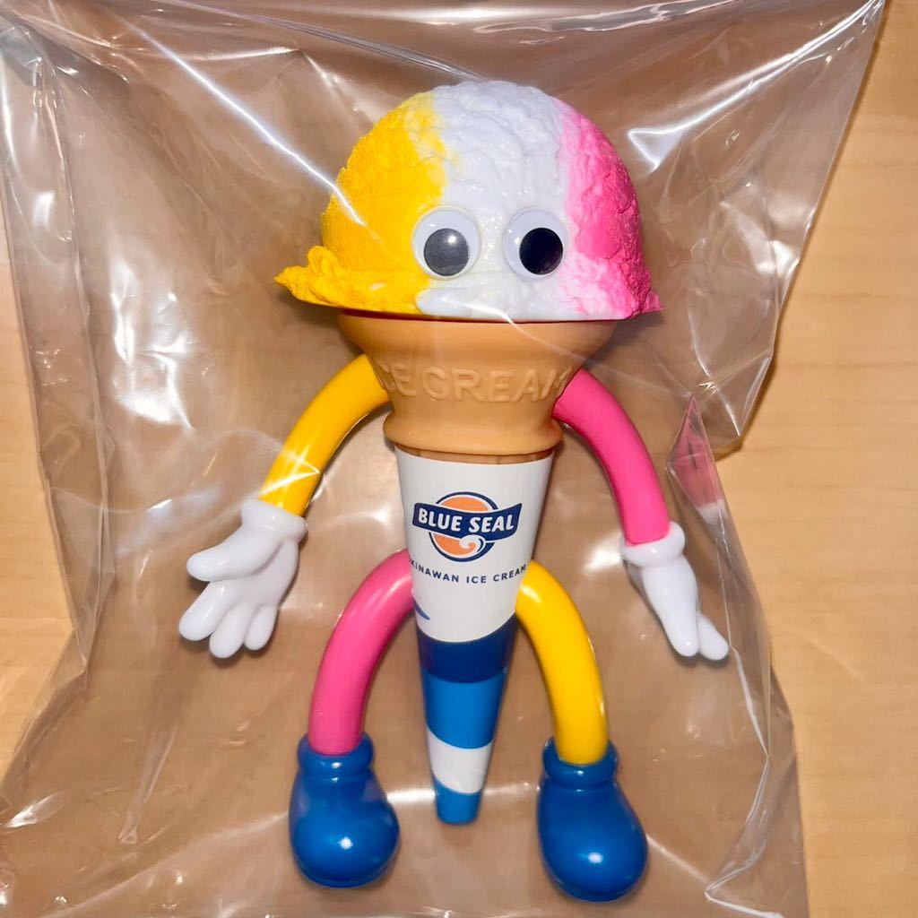 【未使用】2体セット KAIEDA ブルーシール ①レインボーシャーベット ②ライムシャーベット ソフビ sofvi FLAVORS フレバーズ dune blue sealの落札情報詳細 ...