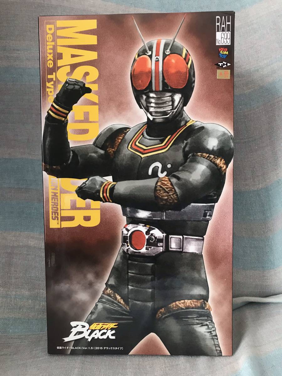 【目立った傷や汚れなし】リアルアクションヒーローズ No.699 RAH DX 仮面ライダーBLACK（Ver.1.5）の落札情報詳細 - ヤフオク落札価格検索 オークフリー