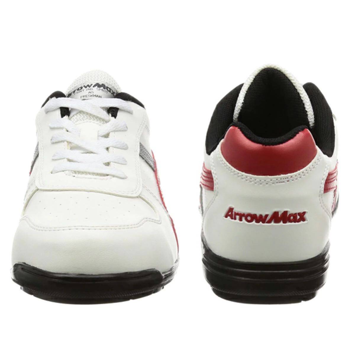 【未使用】新品 26.0 福山ゴム アローマックス 安全靴 スニーカー 白 ArrowMax#60 先芯入り 3E ホワイト ブラック /STの落札情報詳細 - Yahoo!オークション落札 ...