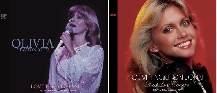 【未使用】オリビアニュートンジョン OLIVIA NEWTON-JOHN / DUETS&COVERS - THE RARITIES 2CD ...