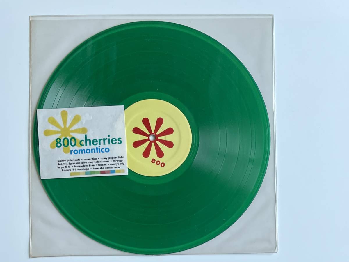 【やや傷や汚れあり】[送料無料]800 cherries - romantico | LP | march | US | グリーン・クリア ...