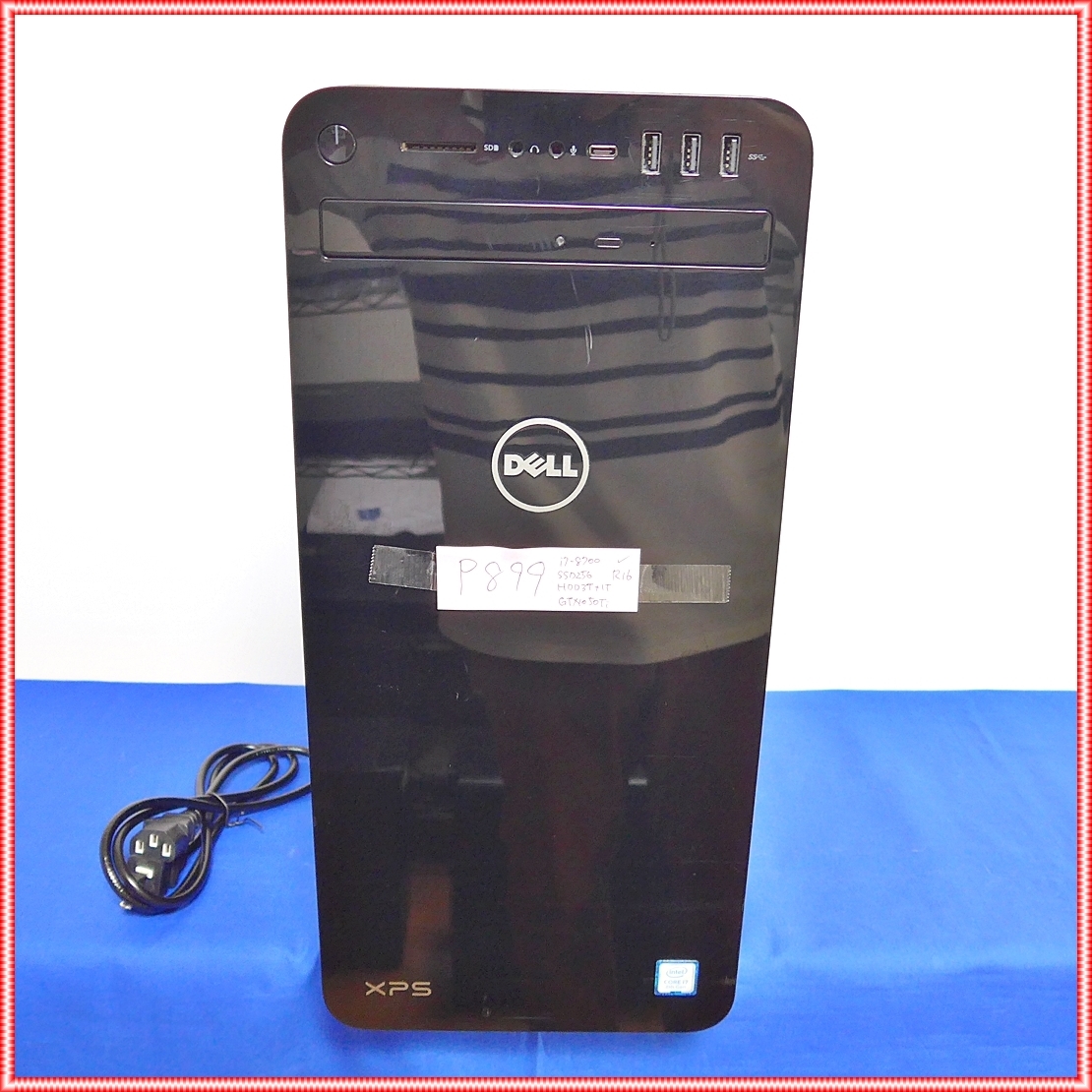 【やや傷や汚れあり】【ゲーミングPC】XPS 8930 i7 8700 GTX1050Ti SSD 256GB + HDD 4TB メモリ 16GB Office 搭載 #DHA041の落札 ...
