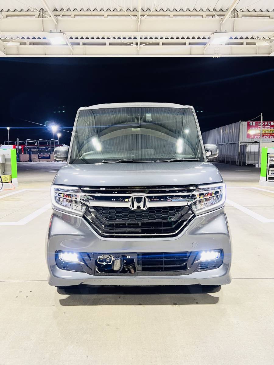 【走行距離 8,272 km】30年式★JF3★NBOXカスタム★ガンメタ ホンダセンシング 電動スライドドア TV/ナビ/DVD レーダークルコン 車検2年付き！ホンダセンシングの落札情報 ...