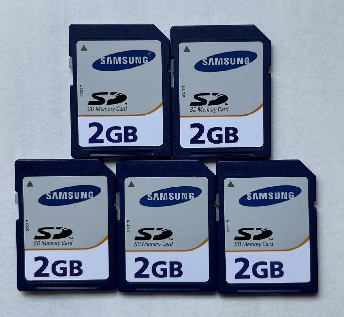 【やや傷や汚れあり】★送料無料★ SAMSUNG/サムスン SDカード 2GB 5枚まとめ売り メモリーカード/DS/Wii/PC/デジカメ等に フォーマット済み動作品の落札情報詳細 ...