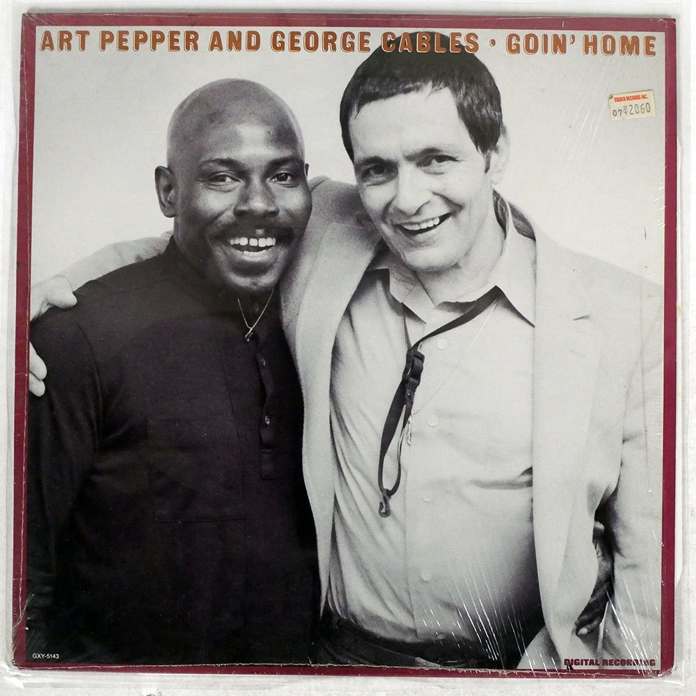 【やや傷や汚れあり】米 ART PEPPER&GEORGE CABLES/GOIN' HOME/GALAXY GXY5143の落札情報詳細 ...
