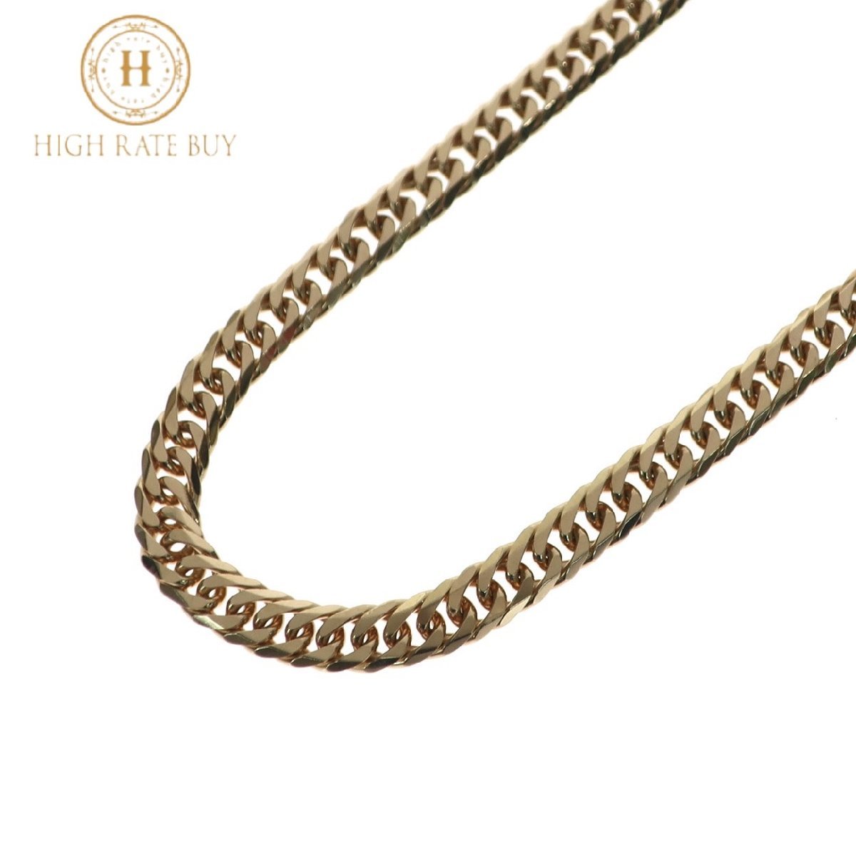 【未使用】【新品】喜平ネックレス K18 18金 750 6面ダブル 50.2g 50cm 5.9mm キヘイ チェーン 金ネックレス 造幣局検定マーク アクセサリー メンズの落札情報詳細 ...