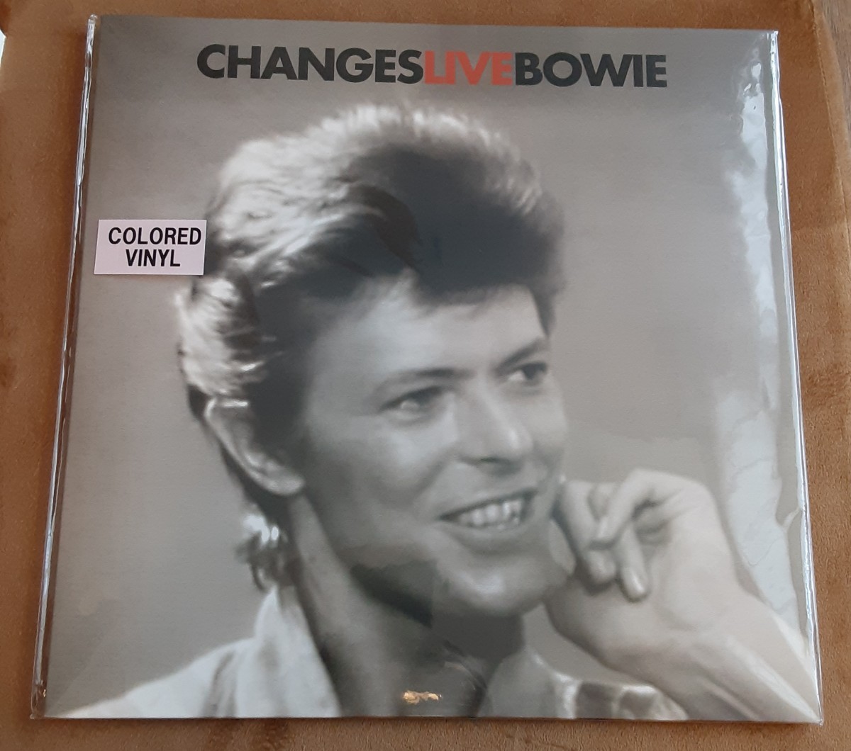 【未使用】【RARE】 125 LIMITED PRESS DAVID BOWIE CHANGES LIVE BOWIE YELLOW ...