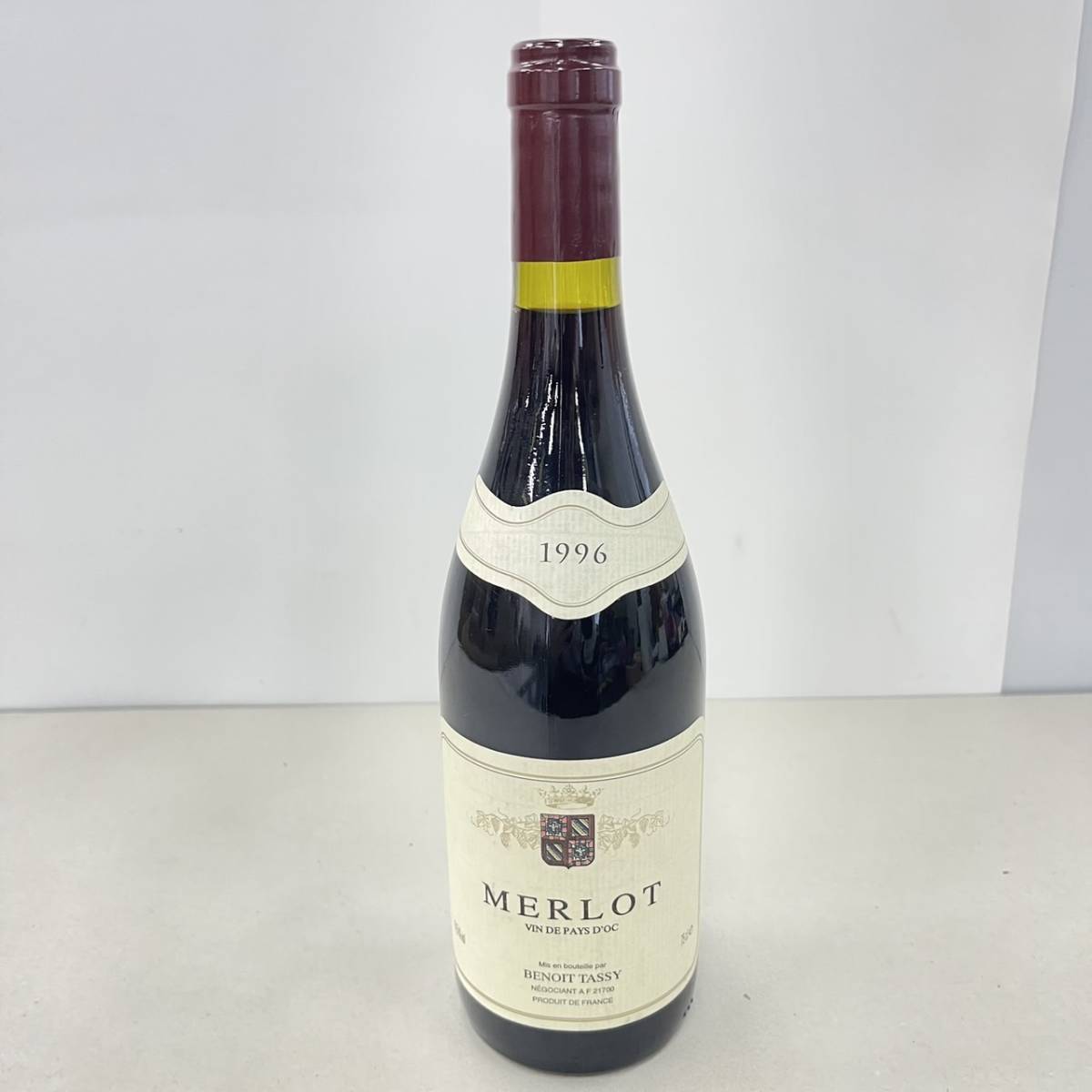 【傷や汚れあり】N276874(062)-516/TY3000 酒 ワイン MERLOT VIN DE PAYS D'OC BENOIT ...