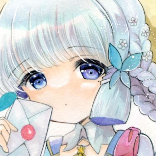 【やや傷や汚れあり】同人手描きイラスト*神里綾華*原神*約B5*水彩紙*186gの落札情報詳細 - ヤフオク落札価格検索 オークフリー