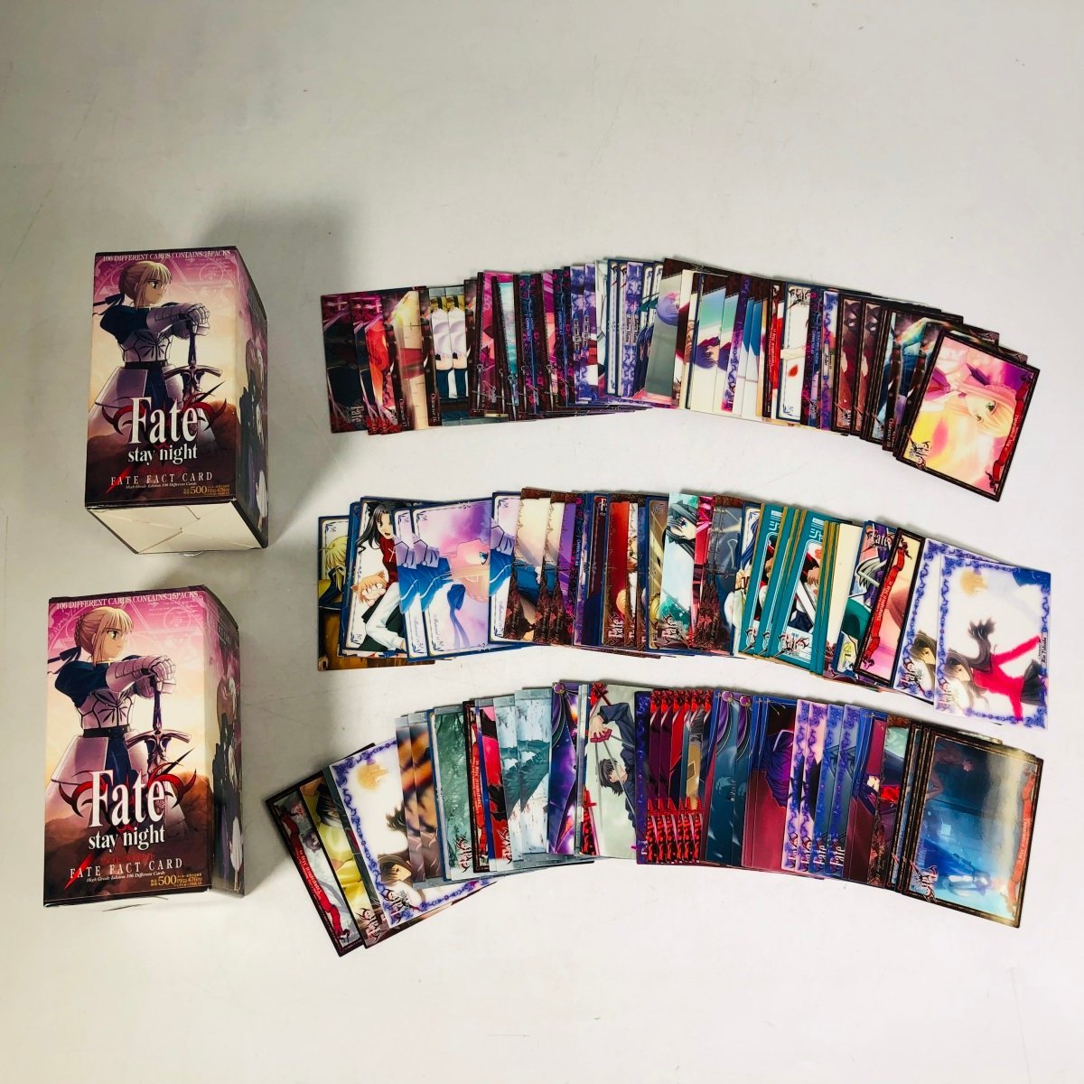 【やや傷や汚れあり】中古品 fate stay night fact card ファクトカード 98種 141点の落札情報詳細 - Yahoo ...