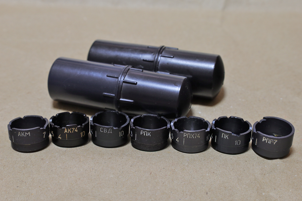 【傷や汚れあり】実物☆1PN34/1PN58 暗視スコープ BDCカムセット AKM AK-74 RPK RPK-74 PK SVD RPG ...