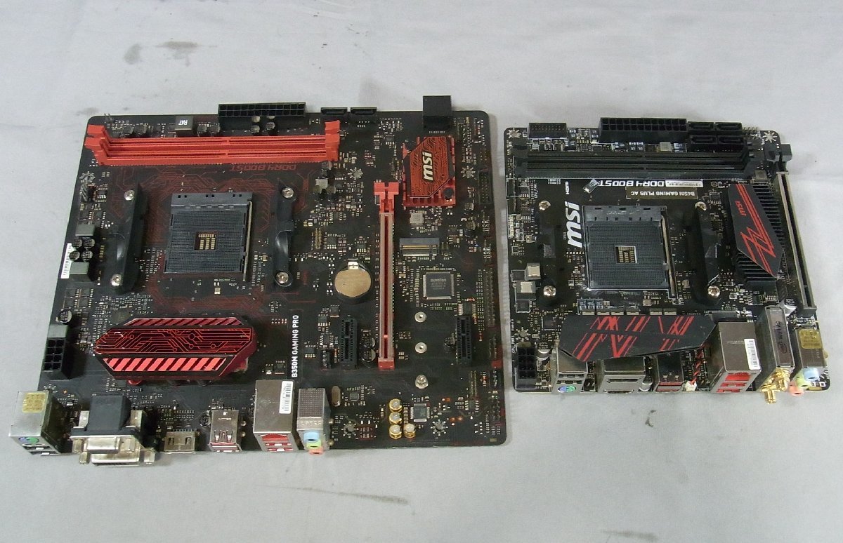 【やや傷や汚れあり】B34928 O-03378 SocketAM4 マザーボード 2枚セット ジャンクの落札情報詳細 - ヤフオク落札価格 ...