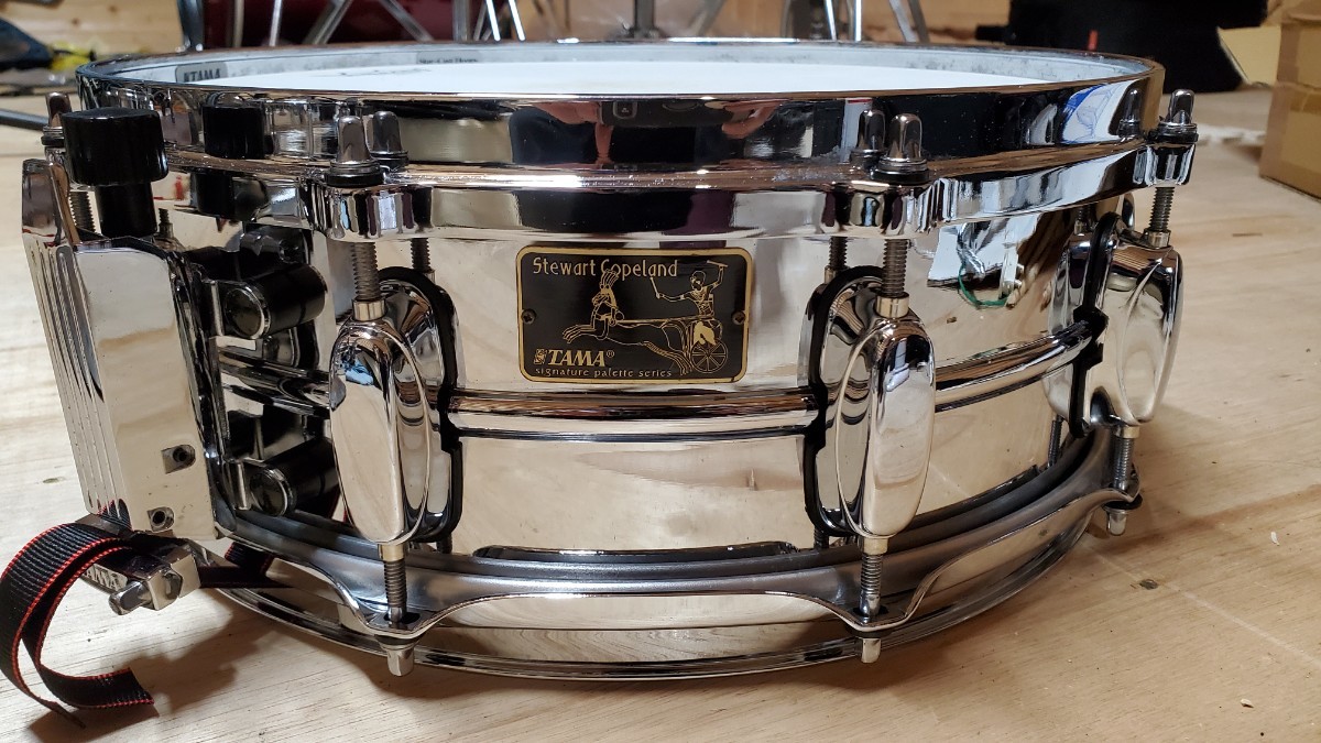 【やや傷や汚れあり】TAMA SC145 スチュワート・コープランドモデル ブラスシェル 14×5 メンテ済の落札情報詳細 - ヤフオク落札 ...