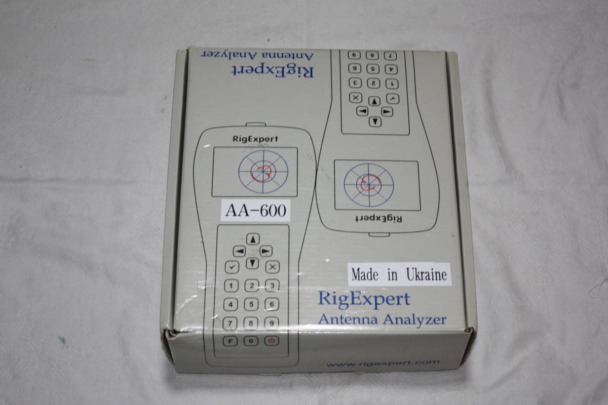 【目立った傷や汚れなし】【美品】リグエキスパート（RigExpert）【AA-55 ZOOM】アンテナ・ケーブルアナライザーの落札情報詳細 - ヤフオク落札価格検索 オークフリー