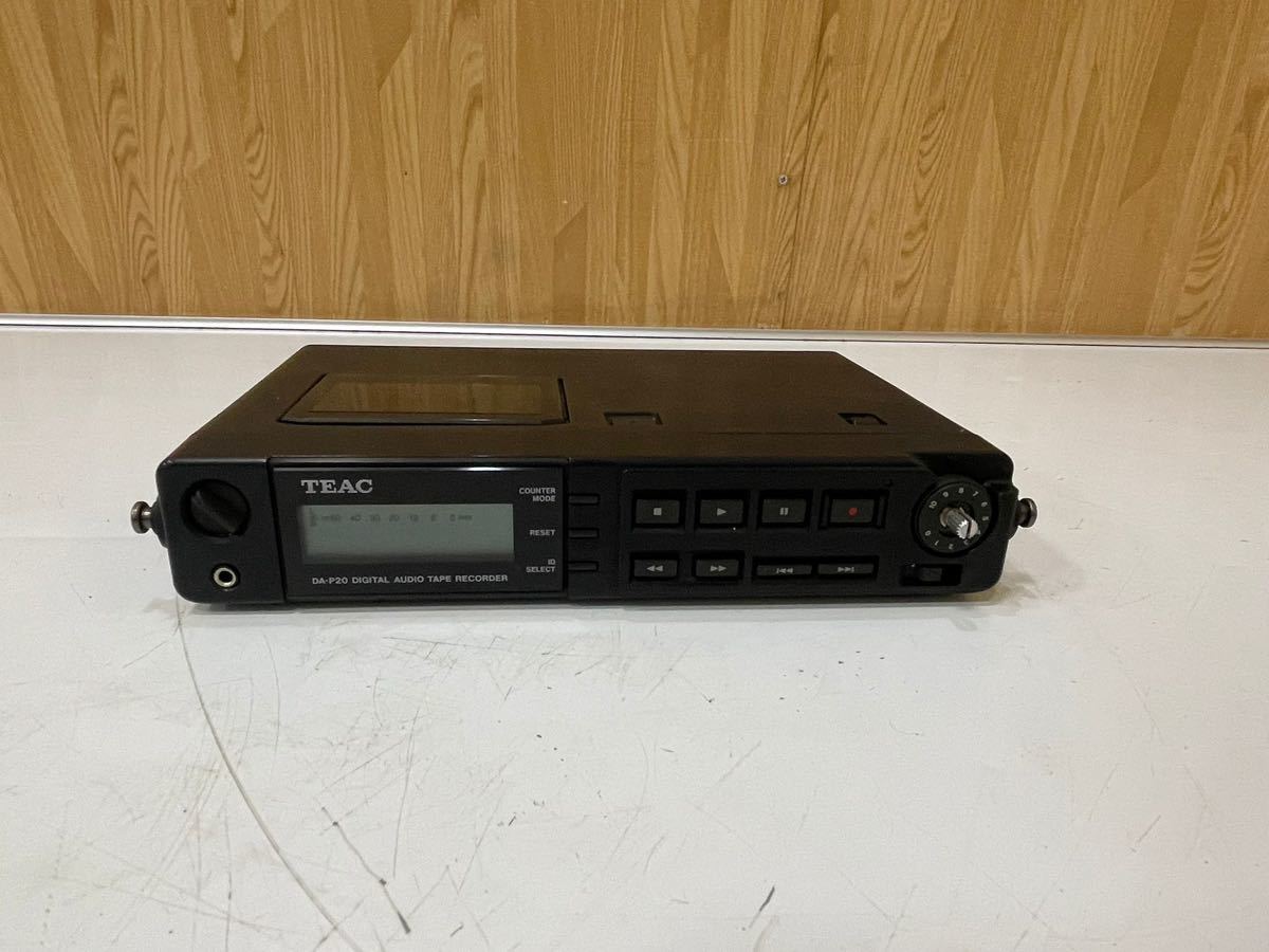 【やや傷や汚れあり】☆ TEAC DA-P20 DIGITAL AUDIO TAPE RECORDER デジタルオーディオテープレコーダー 日本製品 動作確認済み ☆の落札情報詳細 ...