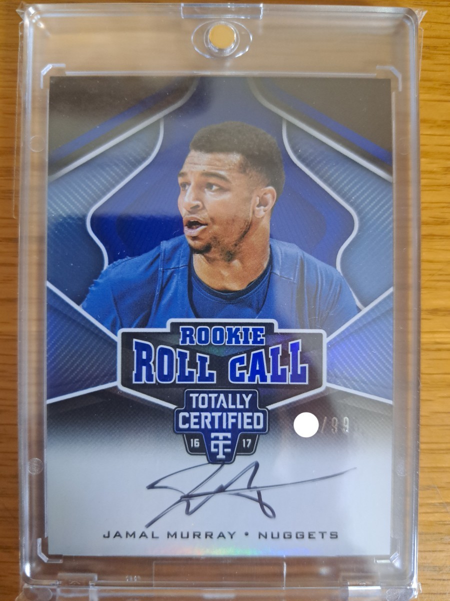 【目立った傷や汚れなし】TOTALLY CERTIFIED ROOKIE ROLL CALL JAMAL MURRAY/99の落札情報詳細 ...