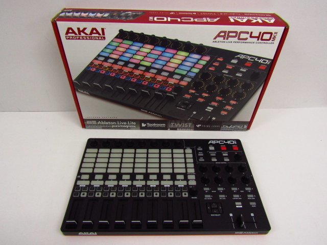 【やや傷や汚れあり】AKAI アカイ APC40 MKII Ableton Live専用コントローラー ジャンク品 中古 1641の落札情報 ...