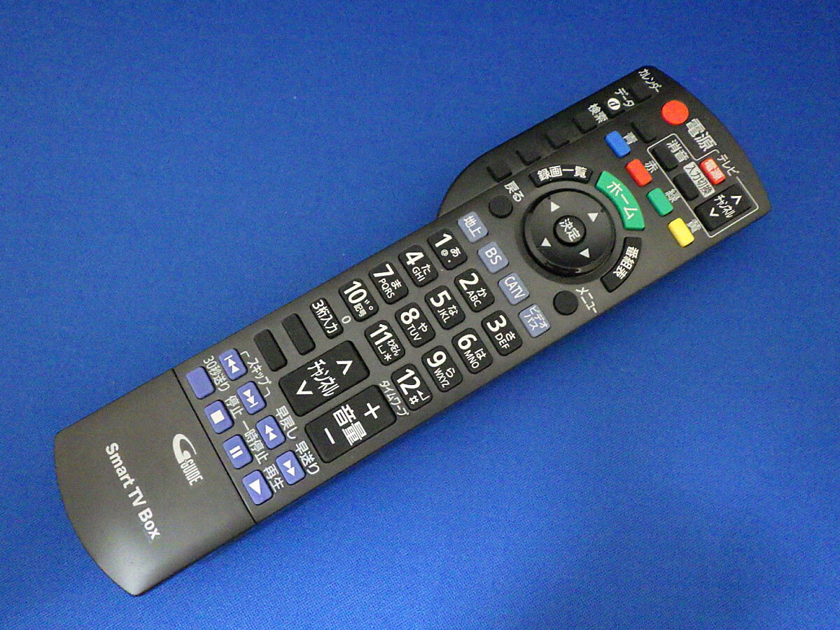【傷や汚れあり】Smart TV Box TZ-RMK02 Panasonic パナソニック チューナーリモコン 送料無料 S256の落札情報 ...