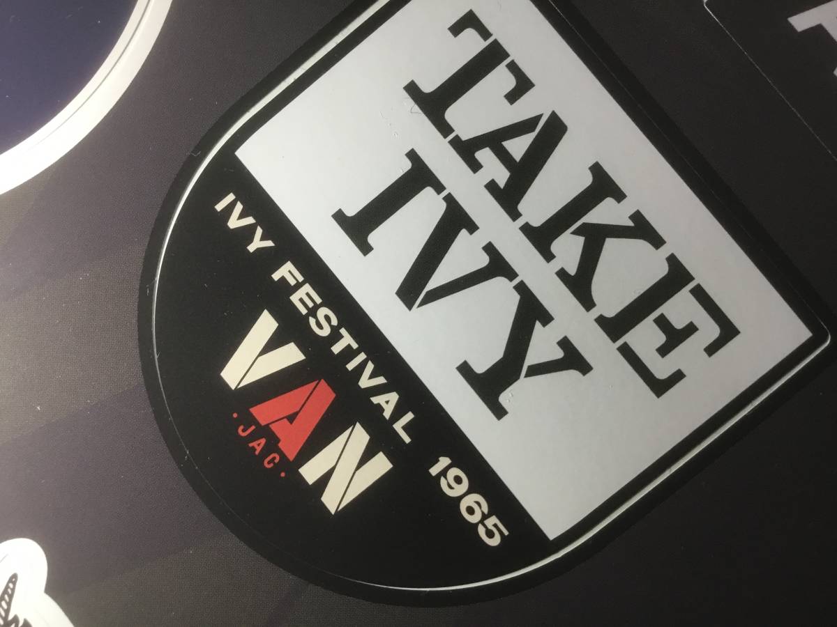 【未使用】非売品 Limited Sticker VAN JAC ヴァンヂャケット キャンペーンロゴステッカー VAN JACKET INC ...