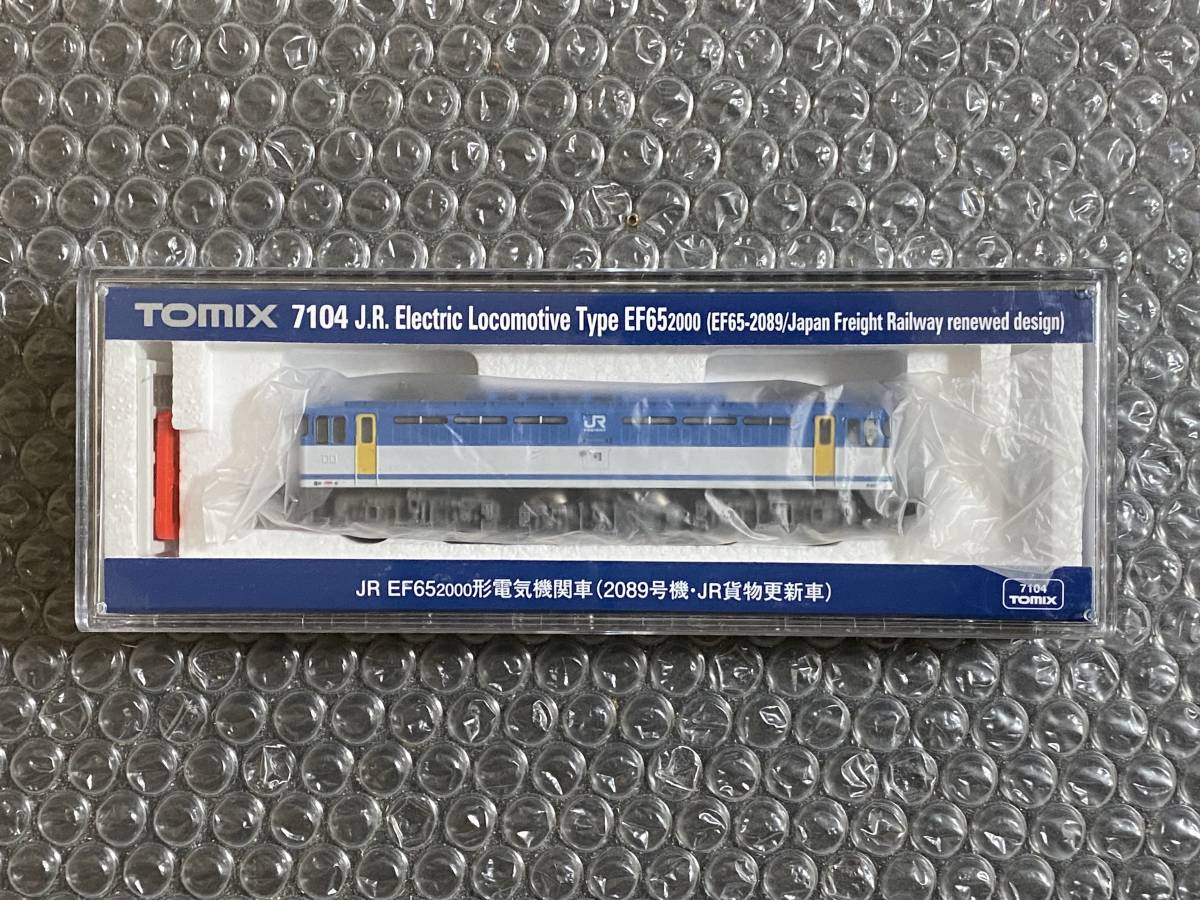 【未使用】TOMIX 7104 EF65-2000（2089号機・JR貨物更新車）の落札情報詳細 - Yahoo!オークション落札価格検索 ...