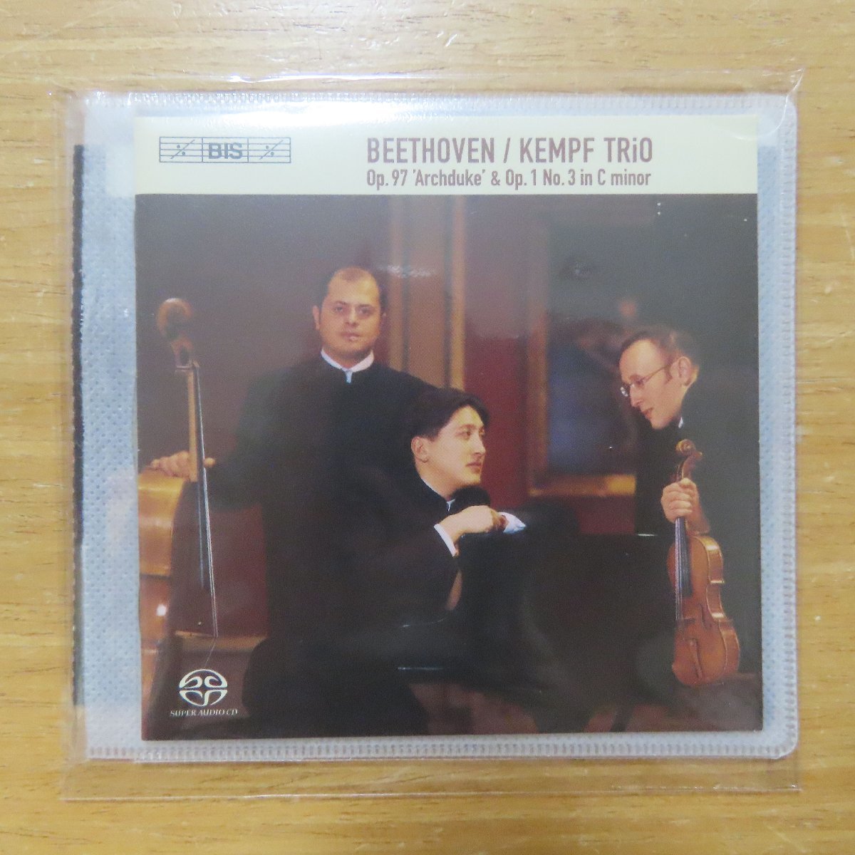 【やや傷や汚れあり】41059571;【ハイブリッドSACD/ソフトケース+不織布交換済】KEMPH TRIO / BEETHOVEN ...
