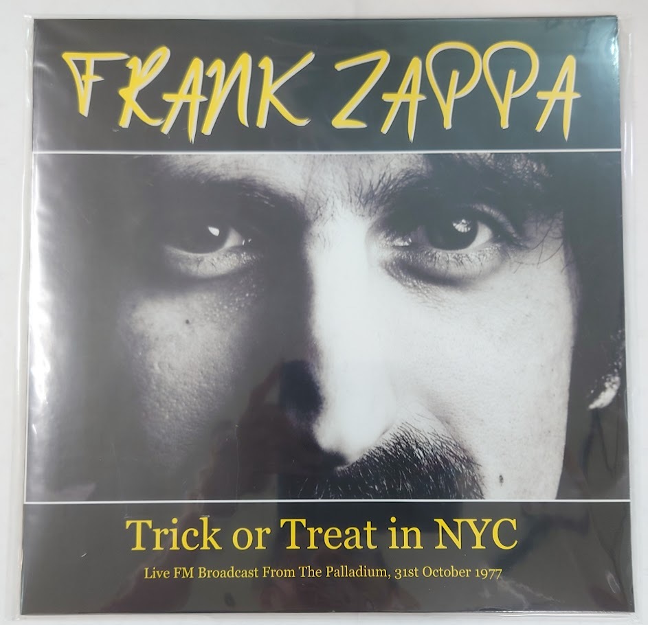 【未使用】LP 入手困難 FRANK ZAPPA / TRICK OR TREAT IN NYC - LIVE FM BROADCAST ...