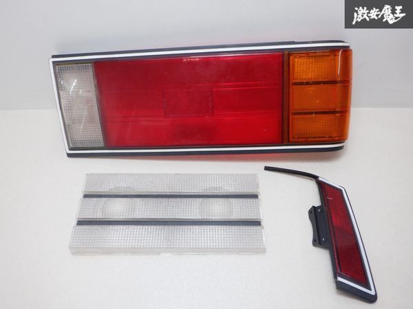 【やや傷や汚れあり】日産 NISSAN 純正 910系 ブルーバード テールライト テールランプ レンズのみ 右 右側 運転席 KOITTO ...