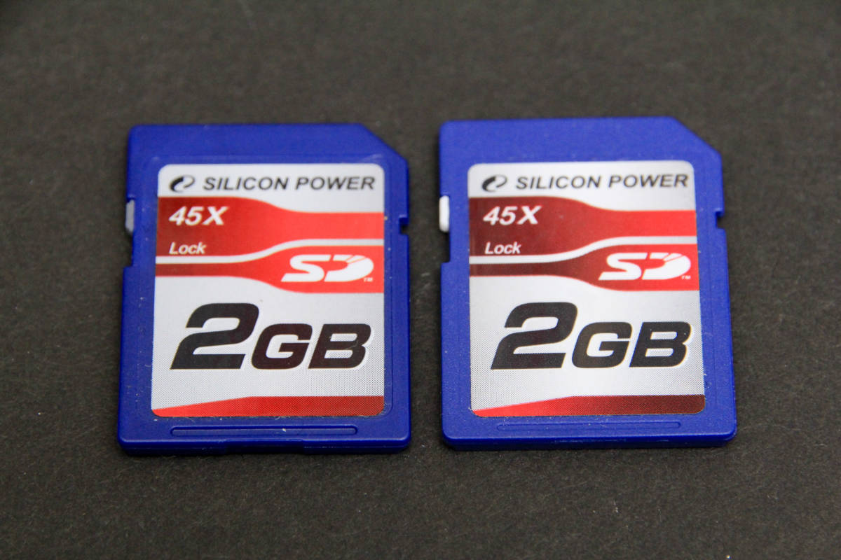 【傷や汚れあり】2GB SDカード Silicon Power 2枚セット の落札情報詳細 - Yahoo!オークション落札価格検索 オークフリー