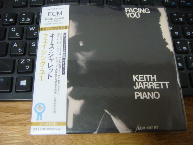 【目立った傷や汚れなし】KEITH JARRETT FACING YOU ECM 紙ジャケ GOLD CD 帯付き キース ジャレット フェイシング ユーの落札情報詳細 - Yahoo ...