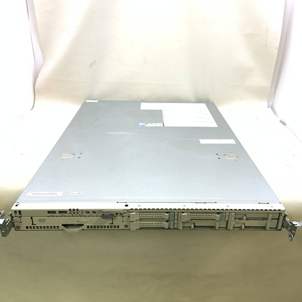 【傷や汚れあり】 BIOS起動確認☆NEC/Express5800/R110g-1E (N8100-2175Y)/Xeon E3-1220 V3 3.1GHz/メモリ 8GB/HDDなし ...