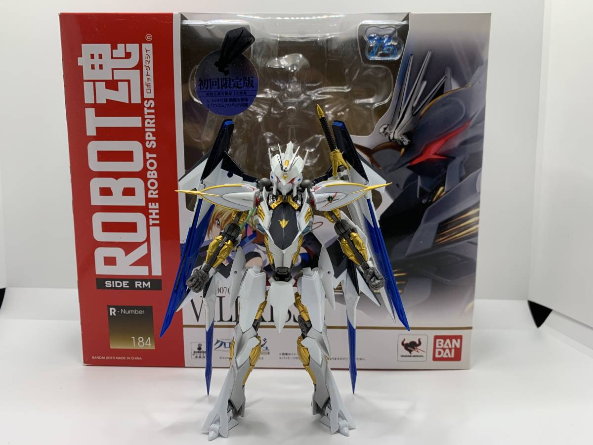 【目立った傷や汚れなし】BANDAI バンダイ アクションフィギュア ROBOT魂 ロボット魂 [SIDE RM] No.184 クロスアンジュ 天使と竜の輪舞 ヴィルキス 初回限定版の落札 ...